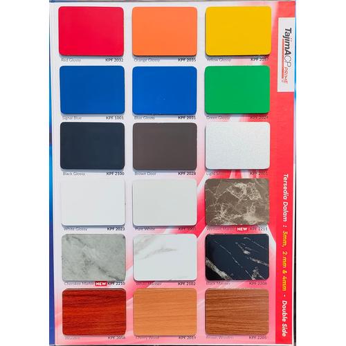 Jual ACP - Aluminium Composite Panel Tajima 3mm PE Indoor - Pure White ...