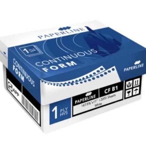 Jual kertas computer 1 ply (B1) 14 7/8 x 11/CF paperline besar 1 ply ...