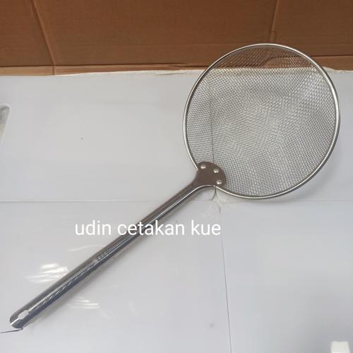 Jual Saringan Serok Jaring Gagang Stainles Tebal - 22cm - Jakarta Barat ...