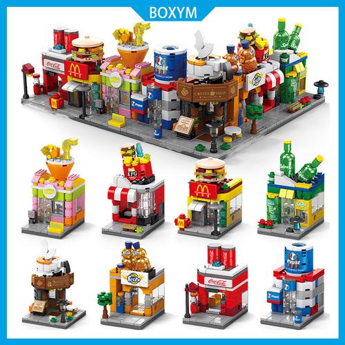 Promo Mainan Block Seri Mini Street Balok Blok Mainan Bricks Blok Susun ...