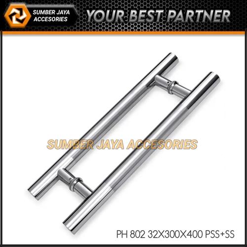 Jual Pull Handle H Pipa Bulat PH 802 32X300X400 PSS+SSS Stainless Steel ...