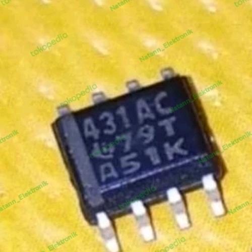 Jual ic smd tempel mini tl431ac tl 431 ac tl431 431ac 8p 8pin 8kaki 8 ...