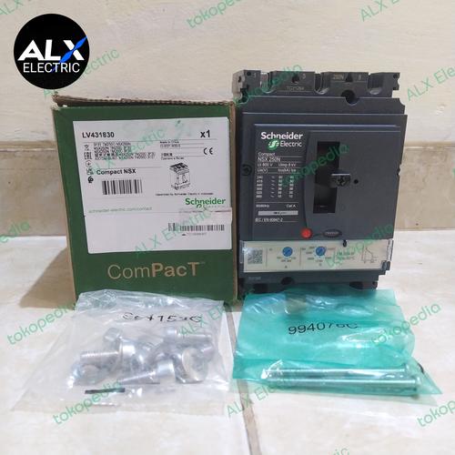 Jual MCCB BREAKER SCHNEIDER NSX250N 3P 250A 50KA LV431830 ORIGINAL ...