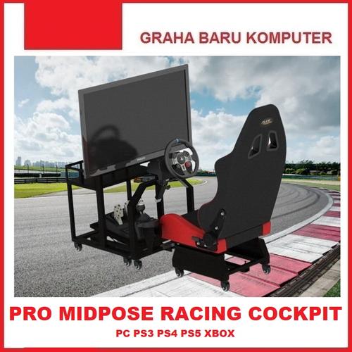 Jual PS4 Gaming Seat Pro Racing | Chair Game Seat Logitech G29 Kursi ...