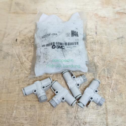 Jual AS1002F - 06A SMC FITING SPEED CONTROL SELANG 6MM MADE IN JAPAN - Kota Bandung - Hidrolik ...