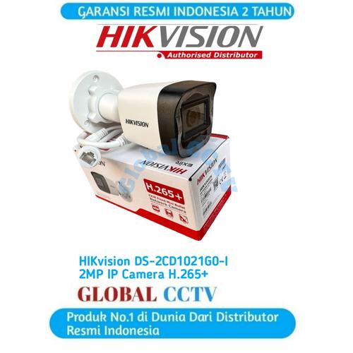 Jual Hik vision ds-2cd1021g0-i ip camera poe 2mp full hd h.265+ original - Jakarta Pusat ...
