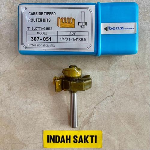 Jual Mata Router / Mata Profil T Slotting Bits 307-051 Benz - Kota ...