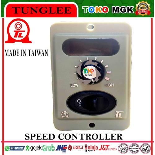 Jual SPEED CONTROL TUNGLEE US 6WATT~150WATT 220V 1PHASE 50HZ STANDAR ...