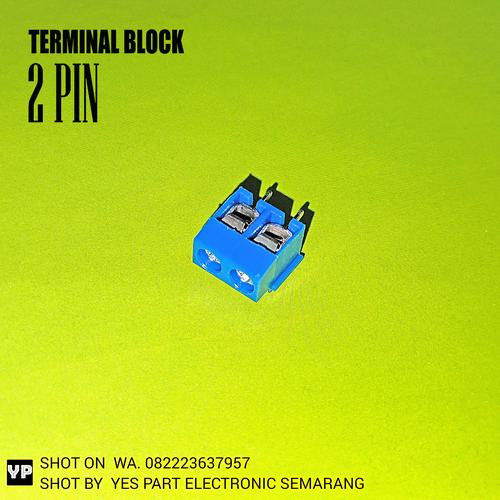 Jual Terminal Block 2 pin Screw Sekrup Connector Konektor terminal blok ...