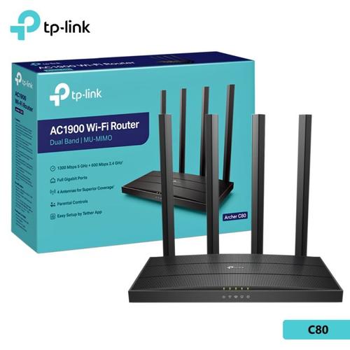 Jual Tp-link Archer C80 AC1900 Wireless MU-MIMO Wi-Fi Router - Kab ...