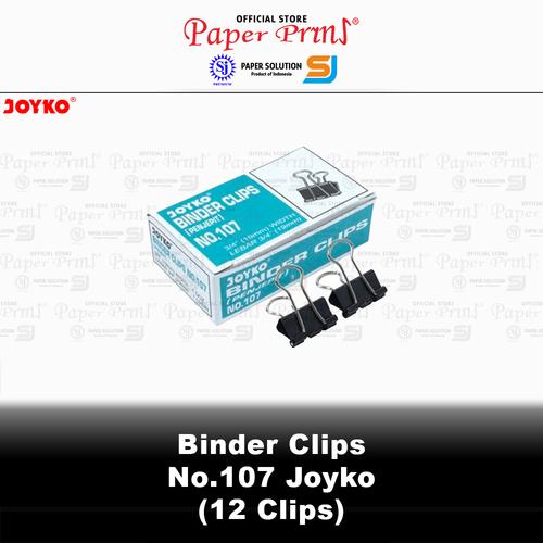 Jual Binder Clip 107 Joyko / Kenko - Box Kecil isi 12 Clips - Jakarta ...