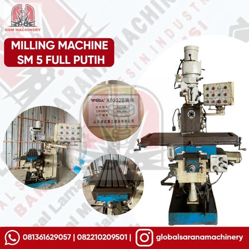 Jual Mesin Milling SM 5 FULL - Jakarta Utara - GSM Machinery (GLOBAL ...