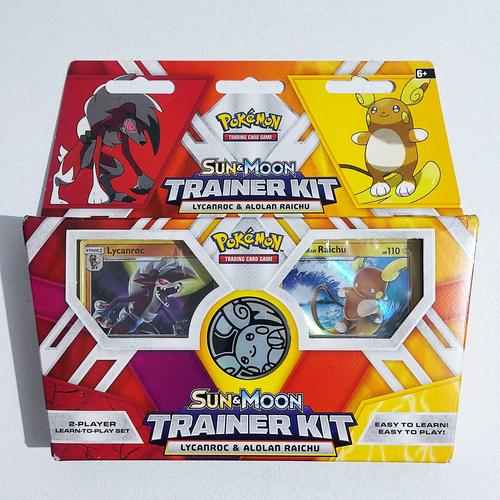 Jual Pokemon TCG Sun & Moon Trainer Kit - Lycanroc & Alolan Raichu ...