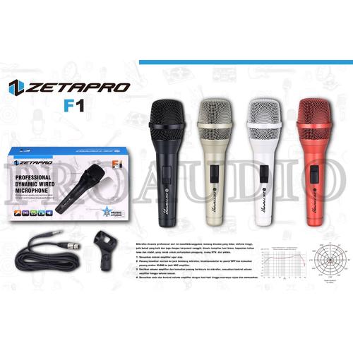 Jual MIC KABEL ZETAPRO F1 / F-1 / F 1 MICROPHONE CABLE ZETAPRO ORIGINAL ...