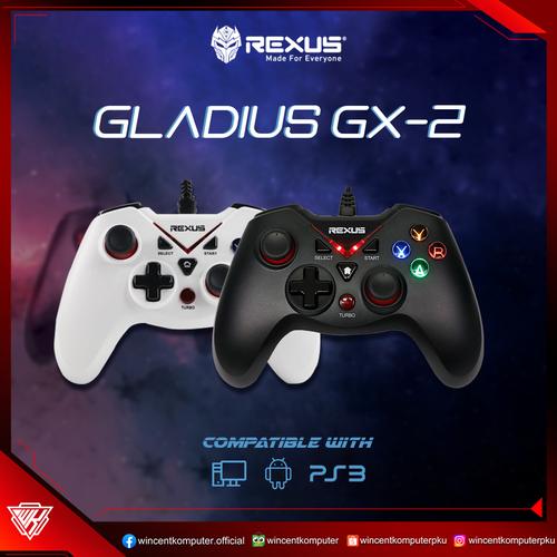 Jual Gamepad Rexus GX2 Gladius Joystick for pc, PlayStation 3, Android ...