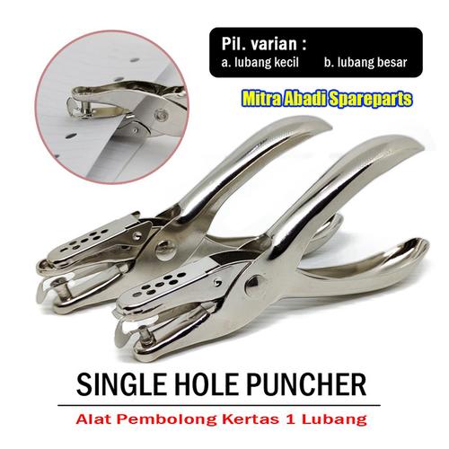 Jual Paper Single Hole Puncher Alat Pembolong Kertas 1 Lubang - LUBANG ...