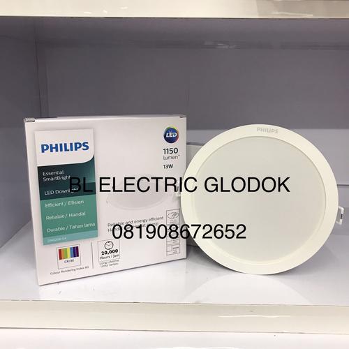 Jual PHILIPS DN020B G4 13W LED12 D150 6" - LED Downlight ganti 14W G3 ...