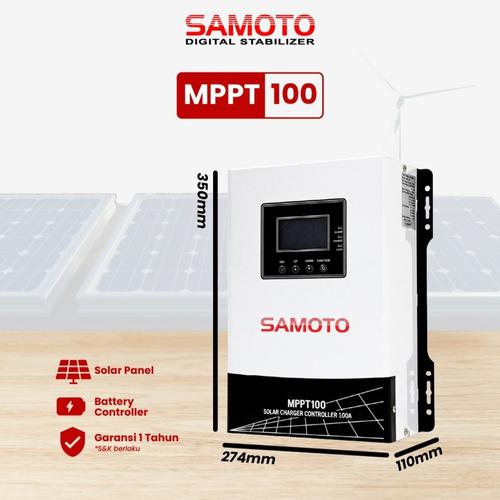 Jual MPPT100 SAMOTO Solar Panel Surya Charge Controller MPPT SAMOTO ...