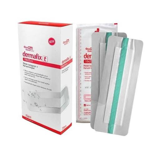 Jual Dermafix t 10 X 25cm OneMed box isi 10/ Plester Sesar Cesar - Kab ...