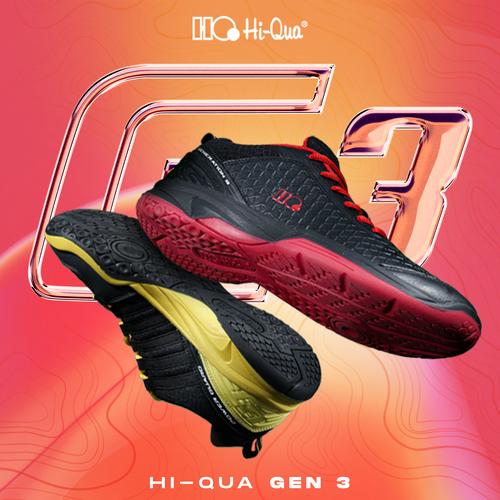 Promo Hi-Qua Gen 3 Sepatu Badminton Bulutangkis Non Marking Unisex ...