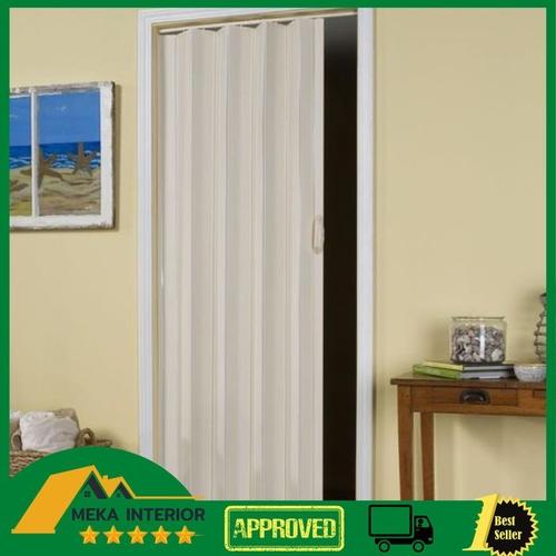 Jual pintu lipat pvc kamar mandi folding door / folding gate pvc - Kota ...
