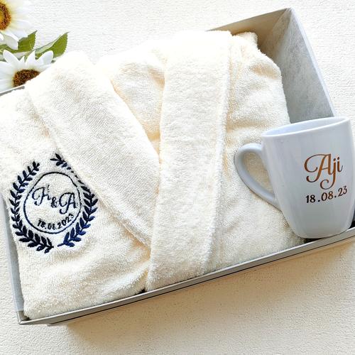 Jual Kimono Handuk/ Bathrobe Custom Nama - KIMONO SINGLE - Kab ...