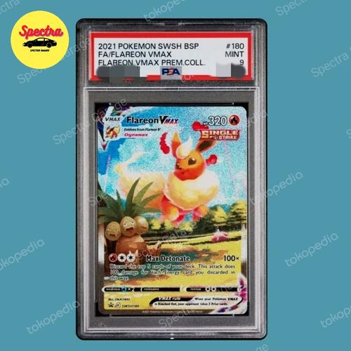 Jual TCG Pokemon Flareon Vmax PSA rare collectible item - Kab ...