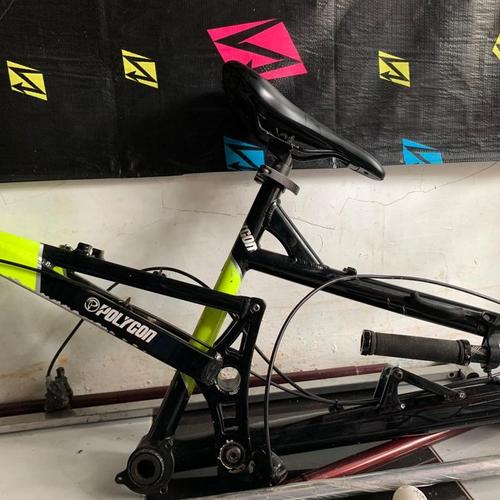 Jual frame Polygon axion modifikasi posisi rearshock dan ta belakang ...