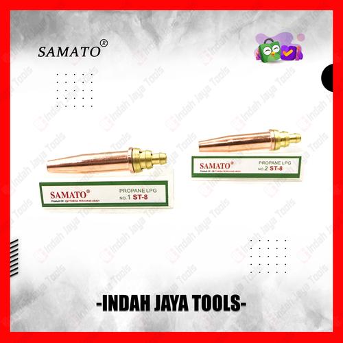 Jual SAMATO Cutting Tip Strong 8 - Mata Nozzle Blander Las Potong Gas ...