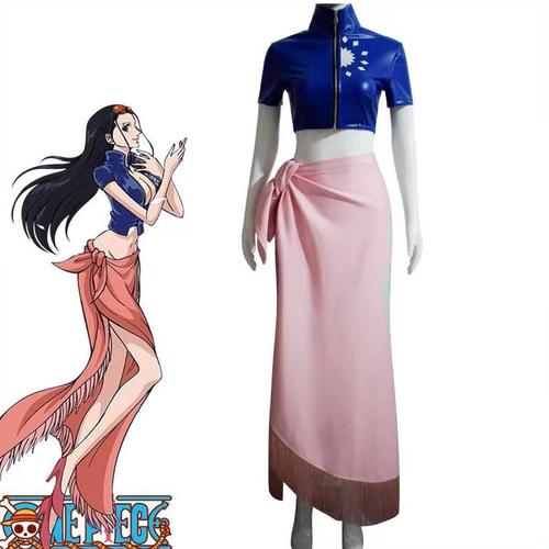Jual One Piece Nico Robin Cosplay Costume Dress Outfits Halloween ...