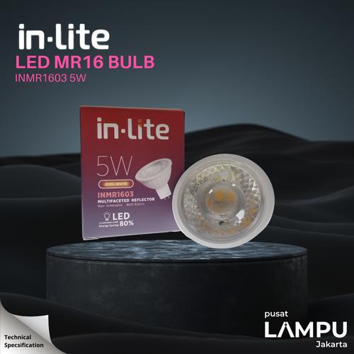 Jual INLITE MR16 5watt 220volt led 5w 3000k 4000k 6500k - 4000k ...