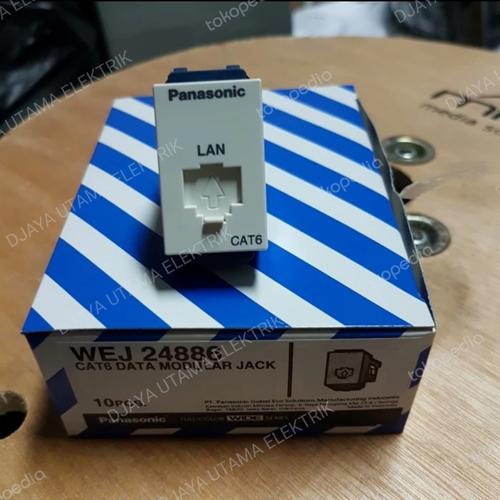 Jual Modul Data Cat.6 WEJ24886 Panasonic - Putih - Jakarta Pusat ...