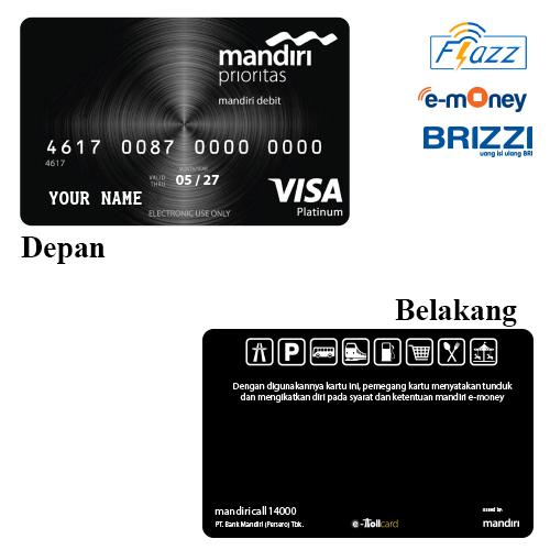 Jual CUSTOM KARTU FLAZZ BCA GENERASI 2 ATAU EMONEY/SALDO 0 - MANDIRI PRIO - EMONEY 1SISI ...
