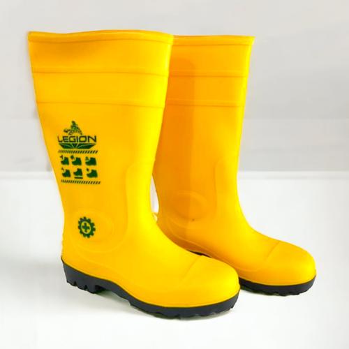 Jual Sepatu boot safety + besi Pelindung merk gosave Legion warna ...