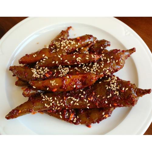 Jual (BARU) Gochu Muchim 200gr Jangachi Green Chili Pepper Pickles ...