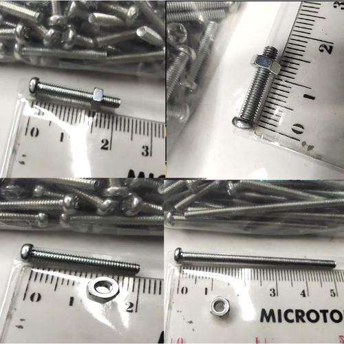 Jual Baut Dan Mur 3Mm 1Cm 1.5Cm 2Cm 3Cm 4Cm. 5Cm - Baut mur, Mur saja ...