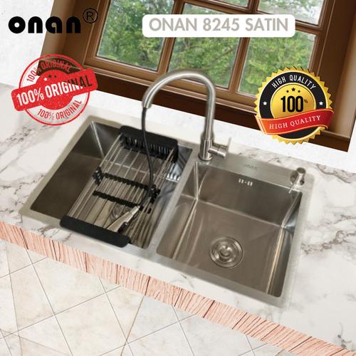 Jual Kitchen Sink ONAN 8245 Bak Cuci Piring Stainless Steel Washtafel ...