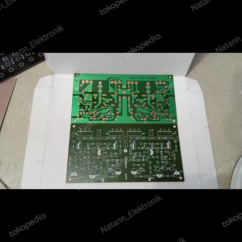 Jual 3214 papan jalur sirkuit pcb rangkaian ampli amplifier ocl 200w ...