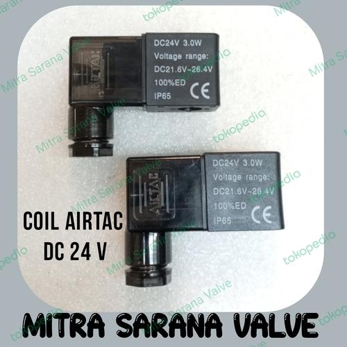 Jual COIL SELENOID VALVE AIRTAC DC 24 VOLT / COIL AIRTAC 24 V DC ...