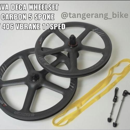 Jual Wheelset Sepeda Carbon Deca 20 406 U brake New - Kota Tangerang ...