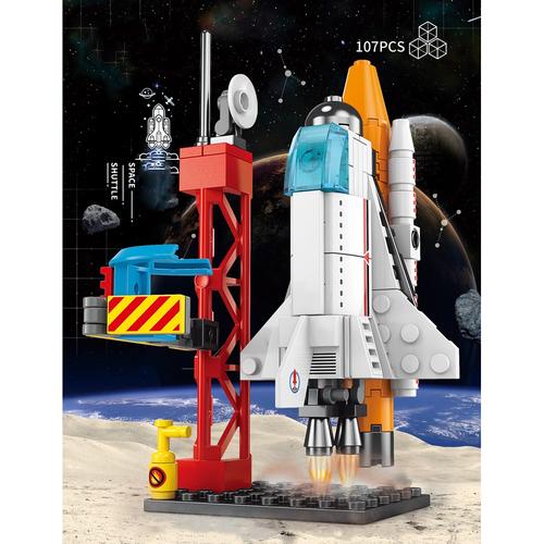 Promo Mainan Anak SPACE SHUTTLE Balok Susun Luar Angkasa Balok Roket ...