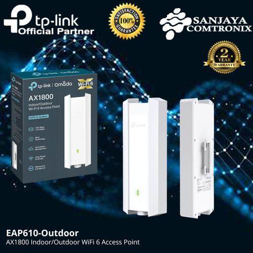 Promo TP-LINK EAP610-Outdoor AX1800 Indoor/Outdoor WiFi 6 Access Point ...