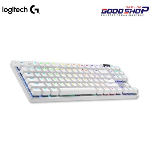 Promo Logitech G PRO X TKL LIGHTSPEED Keyboard Gaming Wireless - Putih ...