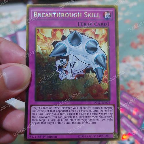 Jual Breakthrough Skill - Gold Rare 1st PGL3 yugioh - NM - Kota ...