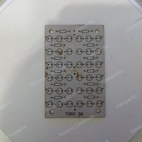 Jual 3209 papan jalur sirkuit pcb rangkaian led buat box toso 36led 36 ...