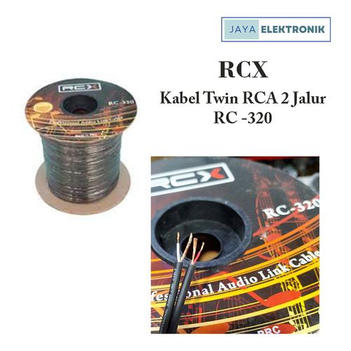 Jual Kabel Twin RCA 2 Jalur RCX RC 320 per meter ORIGINAL - Kab. Kudus - jayaelektro_id | Tokopedia