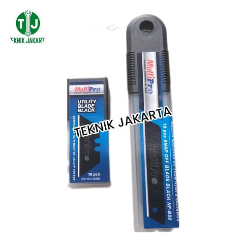 Jual Isi Ulang Pisau Cutter Kater Acrilic MULTIPRO Blade Black ...
