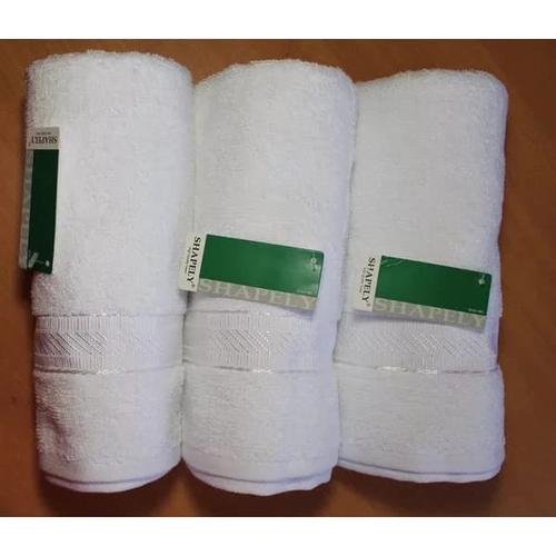 Jual Handuk Hotel Putih Shapely 50x100 cm / Handuk Travel / Handuk ...