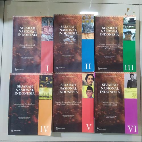 Jual 6 buku (1set)Sejarah Nasional Indonesia .by Nugroho - Jakarta ...