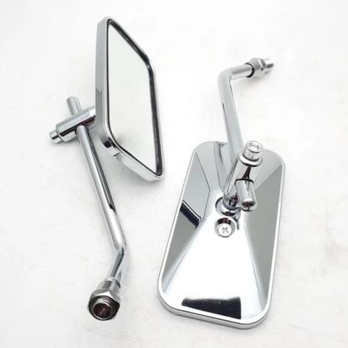 Promo SPION RETRO KOTAK HITAM CLASSIC JAPSTYLE KLASIK HONDA YAMAHA ...